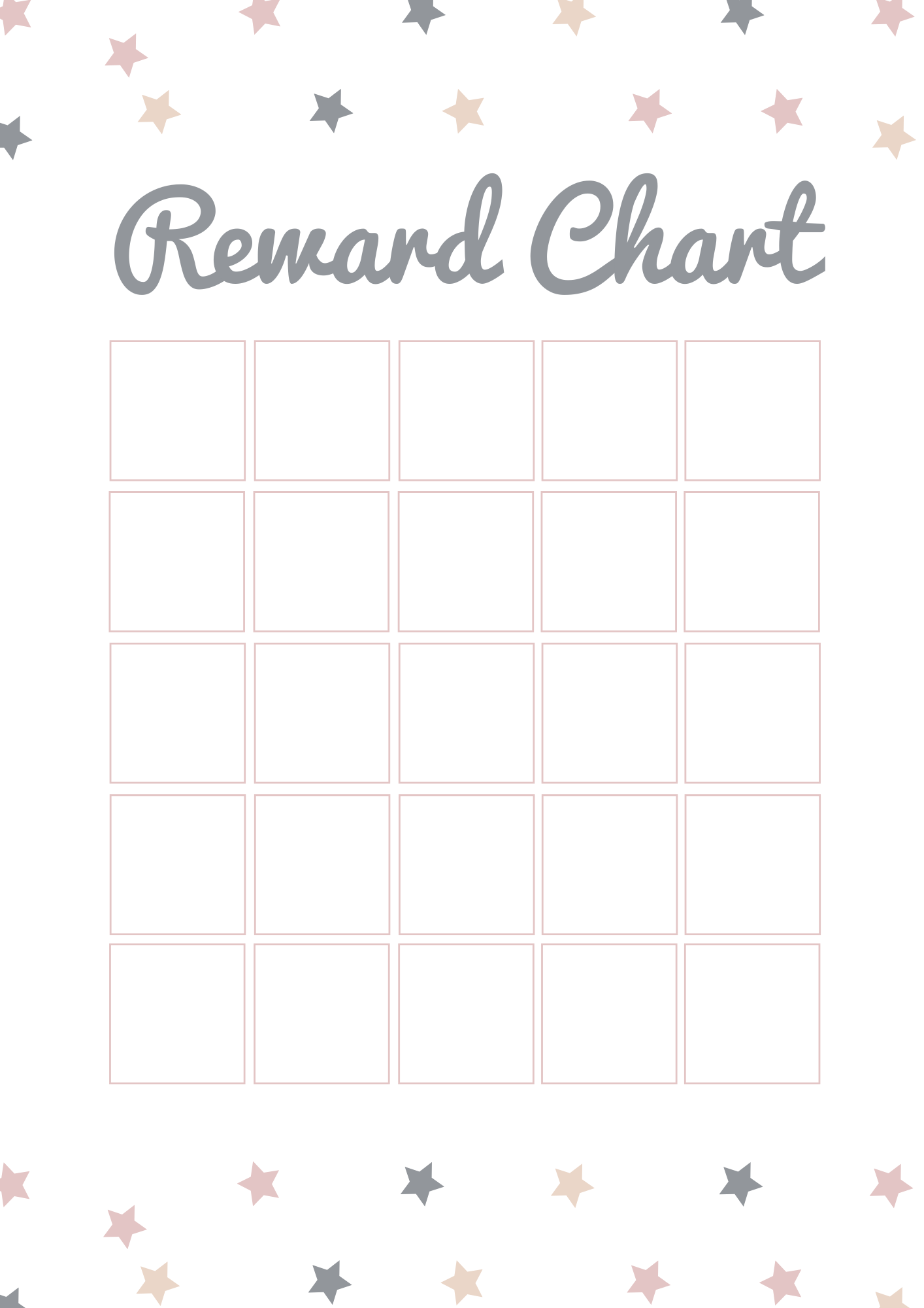 Domestic Fashionista: A Simple Reward Chart | Free Printable