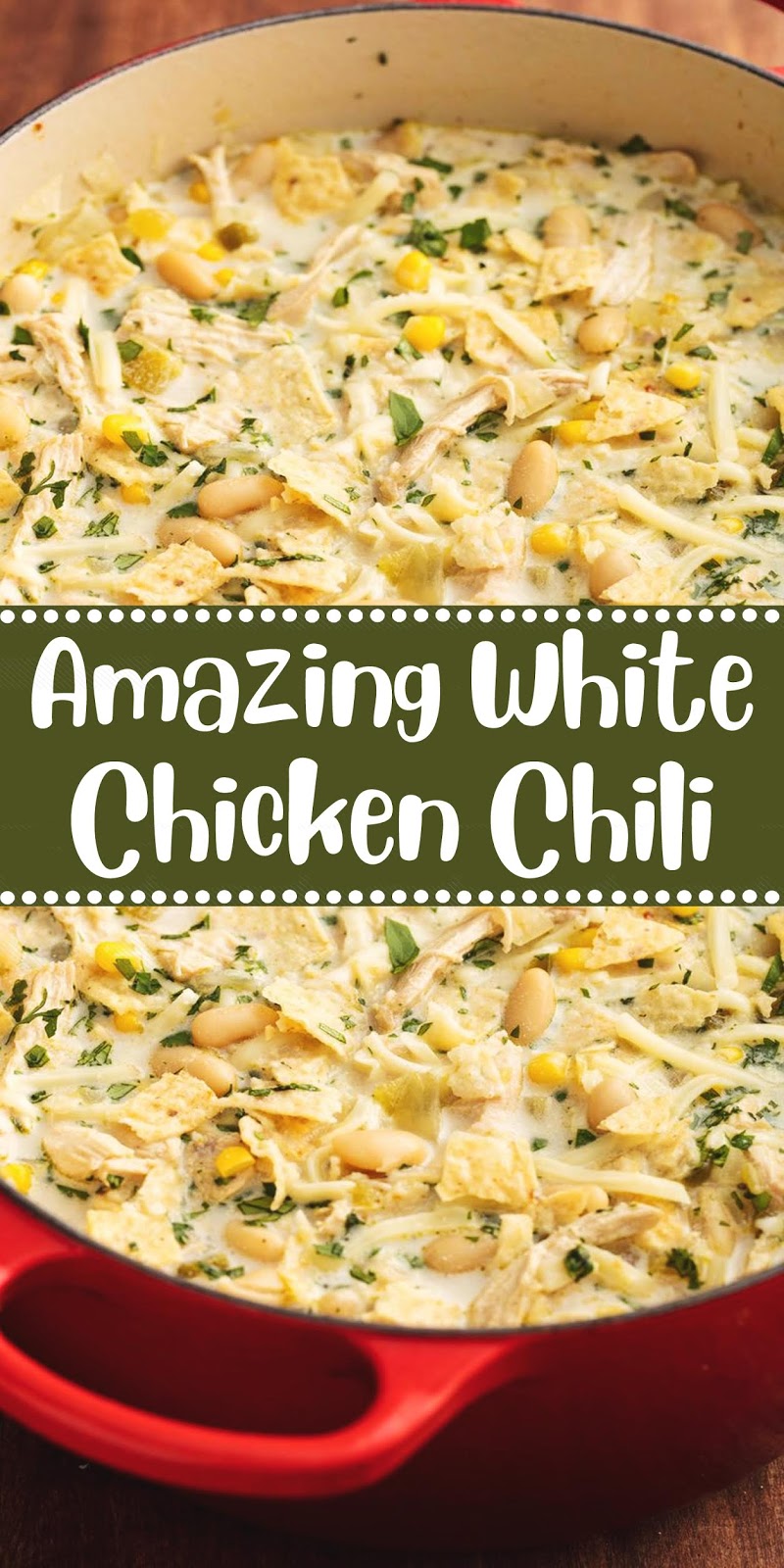 Amazing White Chicken Chili - 10 CAPTAIN RECIPES