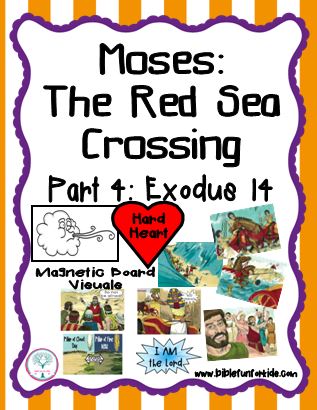 Moses and the Red Sea Crossing Visuals | Bible Fun For Kids
