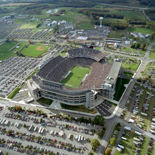 HOME OF SPORTS: Beaver Stadium