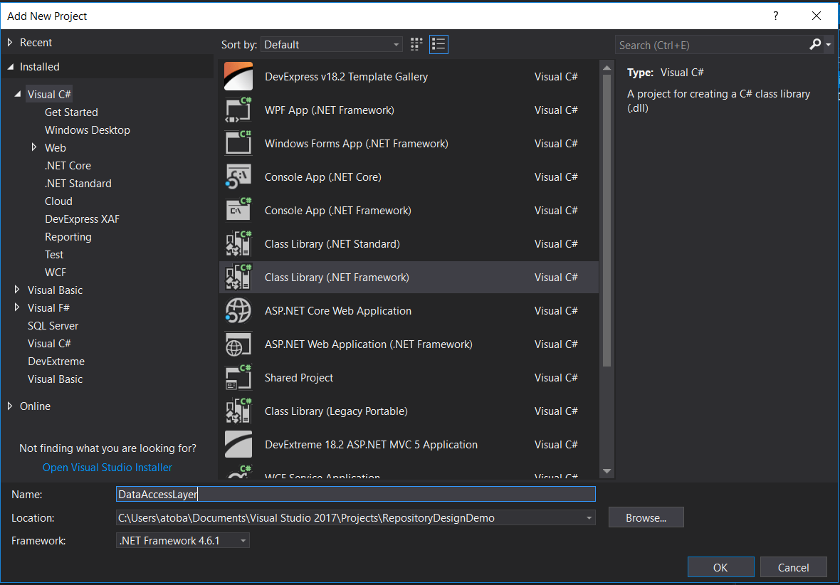 Using Repository Pattern And Dependency Injection With Aspnet Mvc And Entity Framework