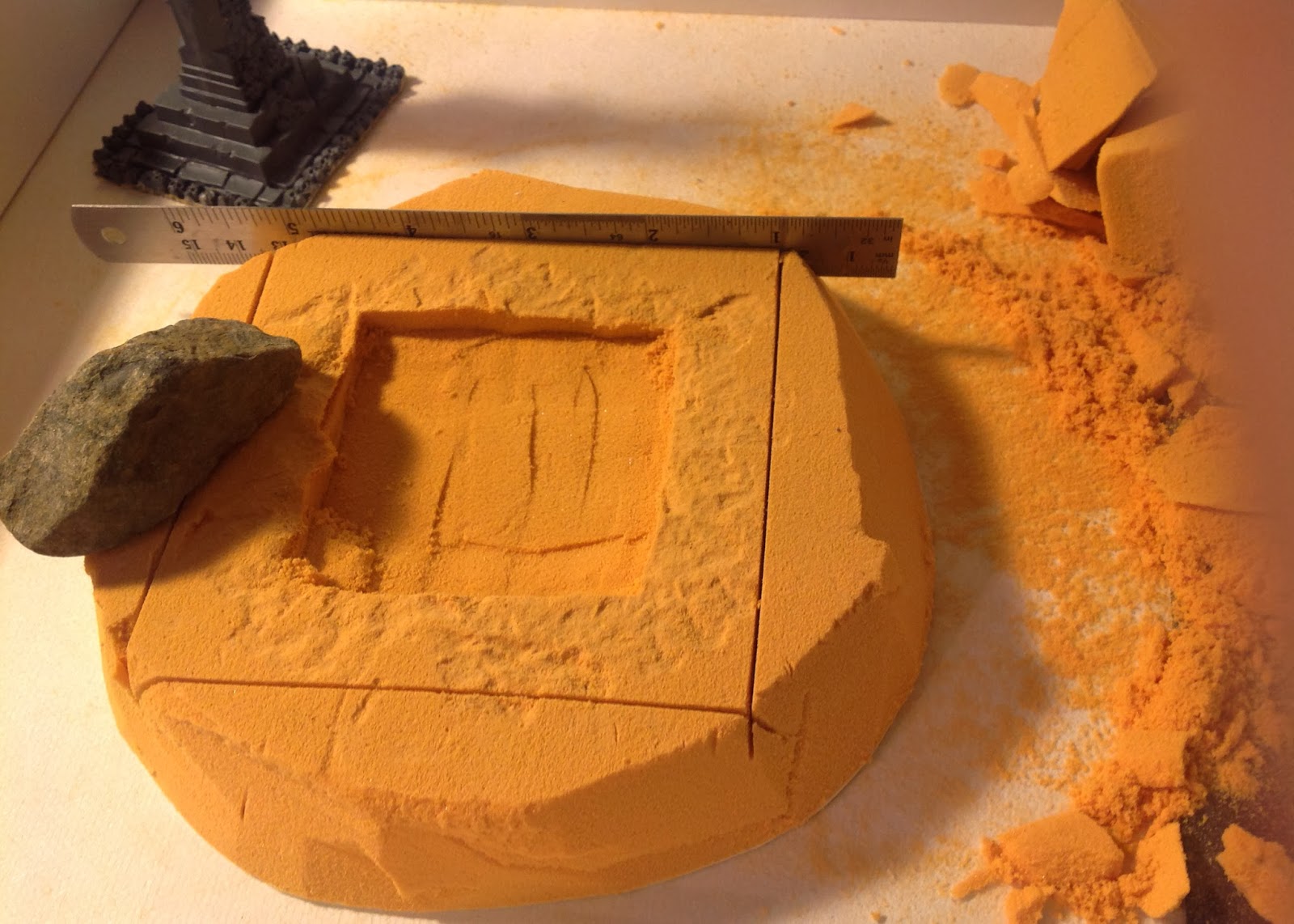 Eye of Error: Citadel Fantasy Terrain Enhancement with Balsa Foam