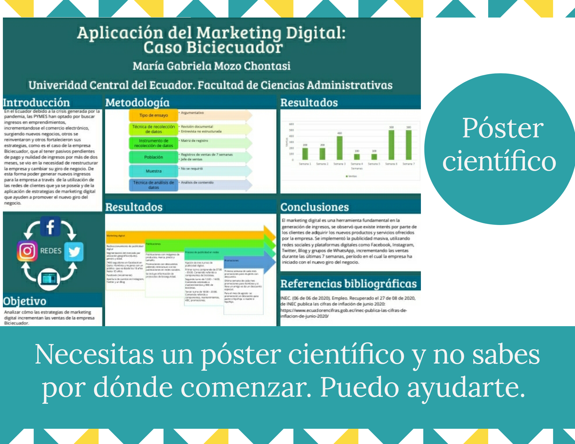 Mi página académica: Poster científico