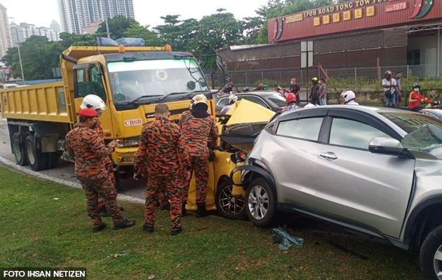 (Video) 'Patutlah laju semacam...' - Pemandu lori positif dadah rempuh 5 kenderaan | The Reporter
