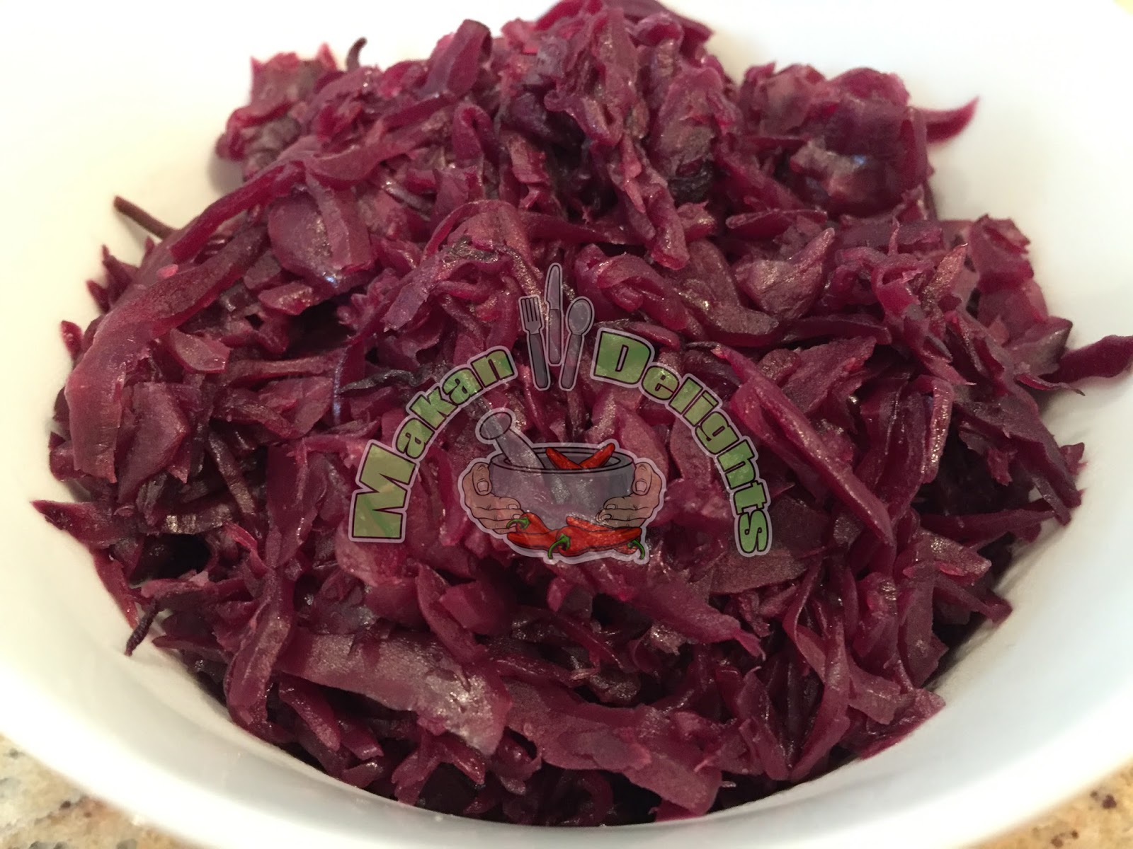 Makan Delights: Apfel-Rotkohl (Apple & Red Cabbage)