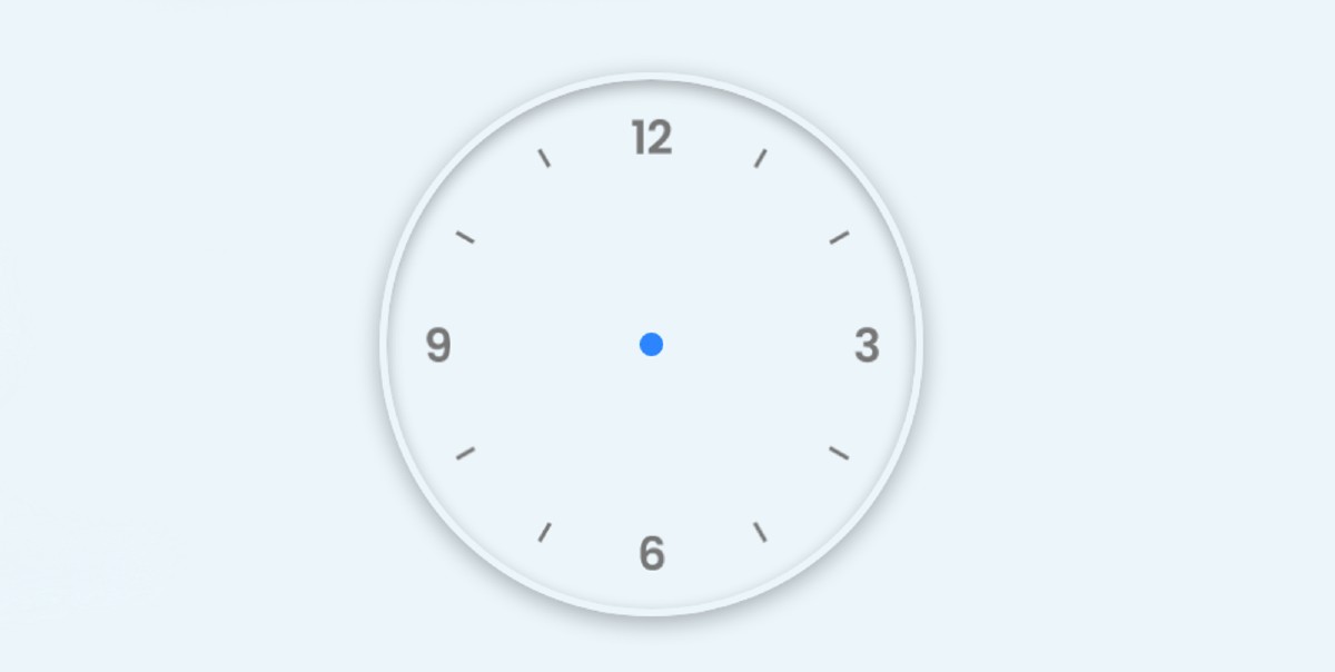 Javascript Analog Clock Tutorial For Beginners Javascript Analog Clock Tutorial For Beginners