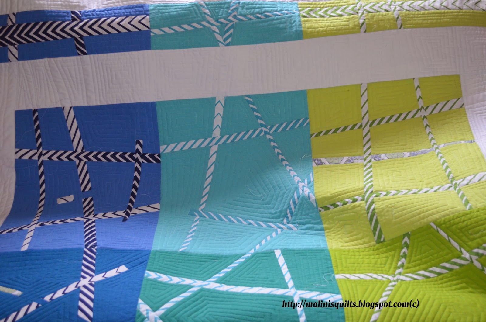 Blogger Quilt Festival - Color Splash Quilt