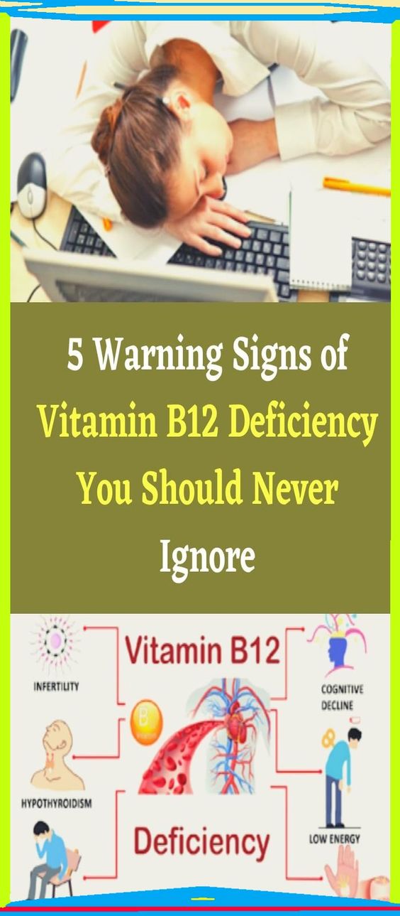5 Warning Signs of Vitamin B12 Deficiency You Should Never Ignore ...