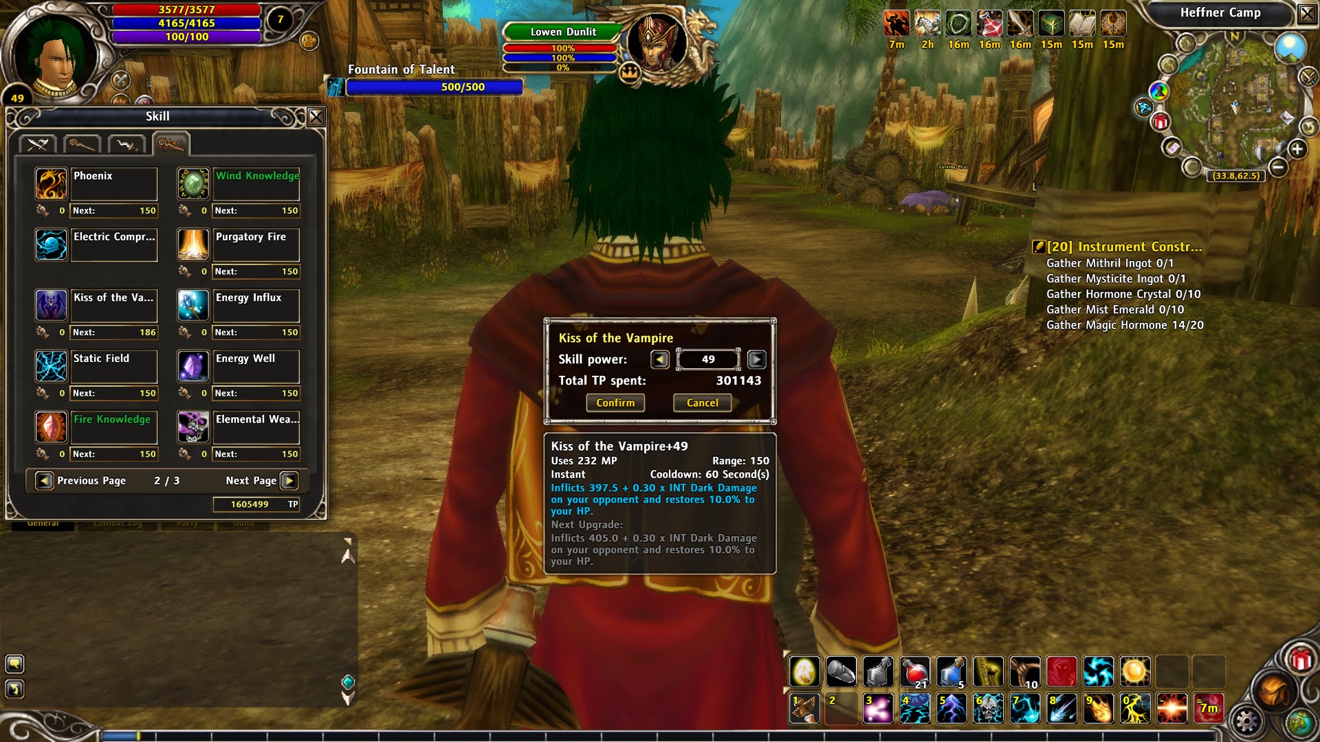 The Friendly Necromancer: Runes of Magic -- Cool people and uh, Ding 49?