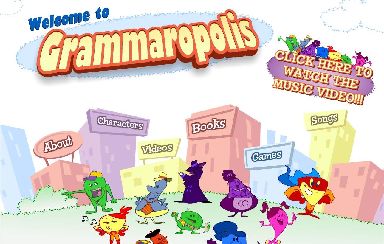 Crea y aprende con Laura: GRAMMAROPOLIS. Gramática inglesa para niños