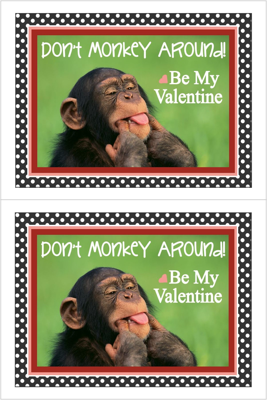 Today's Fabulous Finds: Dancing Monkey Gift Idea w/Printable Gift Bag ...
