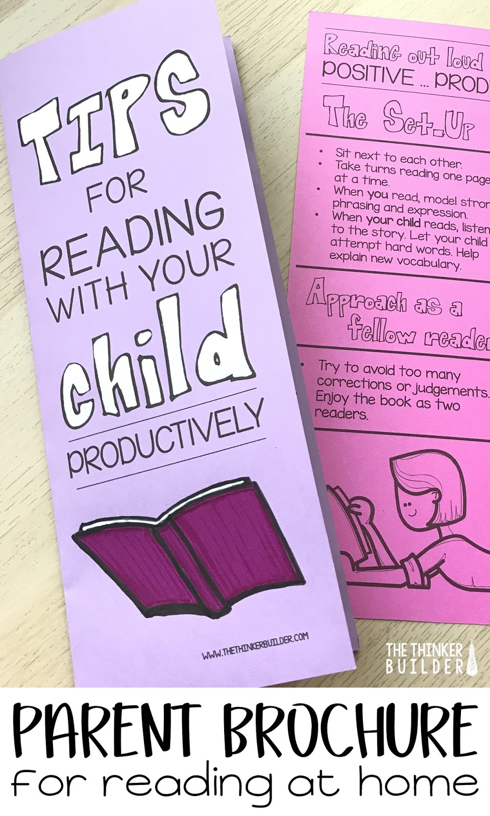 Show Parents How to Read with their Child Productively