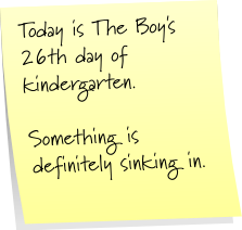 AutismWonderland: Post It Note Tuesday: Progress!