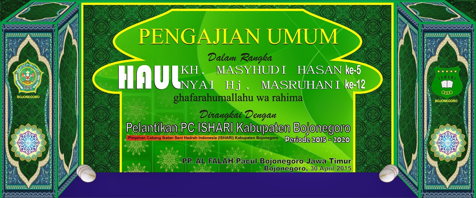 Banner Haul KH. Masyhudi Hasan ~ Razy Samudra
