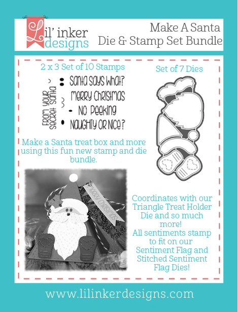 Jen's Ink Spot: Make a Santa Pencil Topper: Lil' Inker Release Day 2