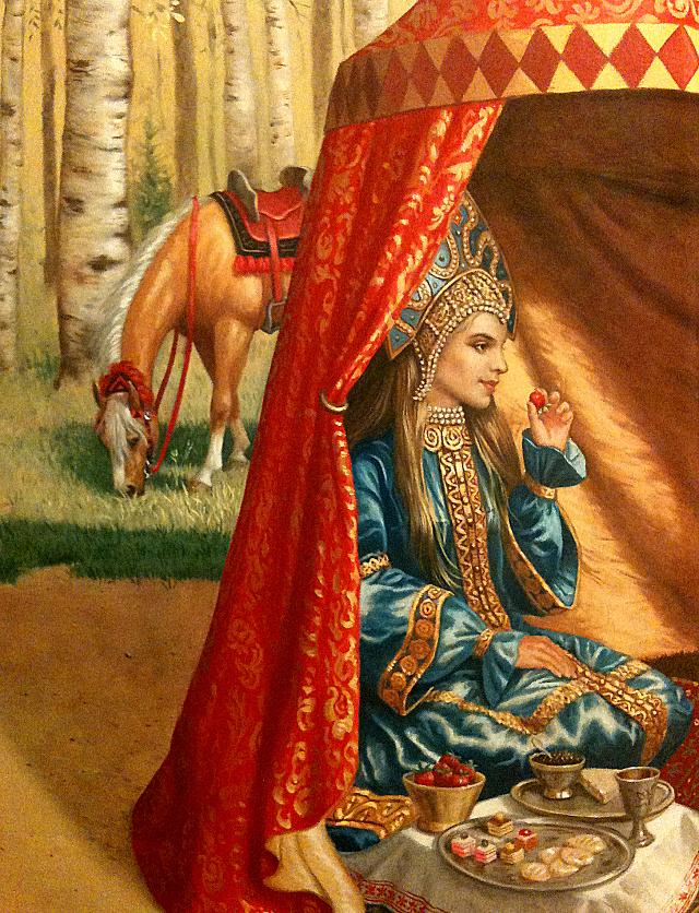 Сказочные Иллюстрации: Ruth Sanderson - The Golden Mare, the Firebird ...
