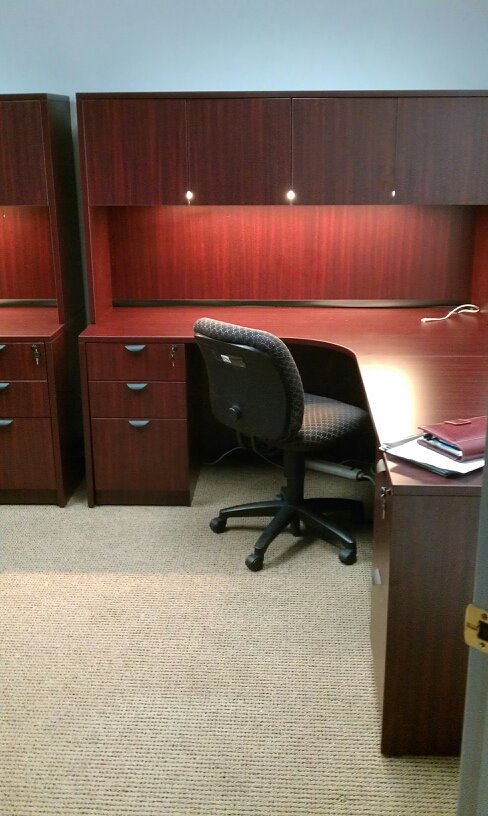 1Source Office Furniture: MAHOGANY OFFICE SOURCE LAMINATE FROM 1 SOURCE