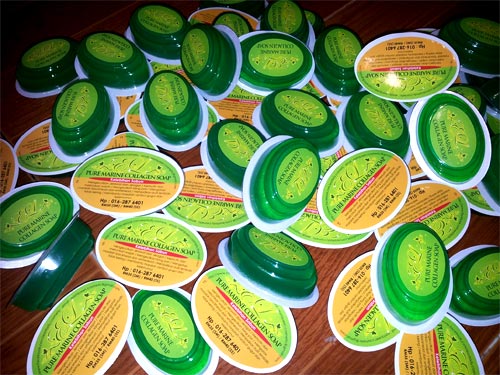 Design Grafik dan Percetakan: Design - Sticker / Pelekat Sabun