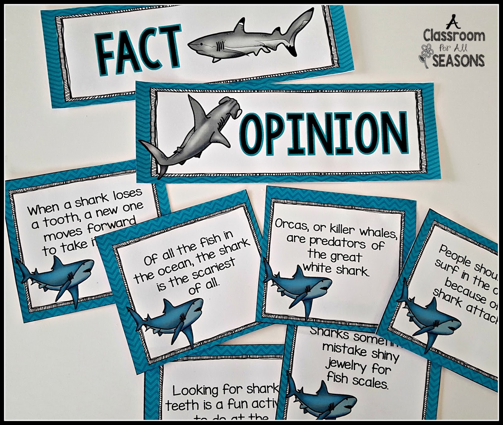 Shark Week Activities! - A Classroom For All Seasons