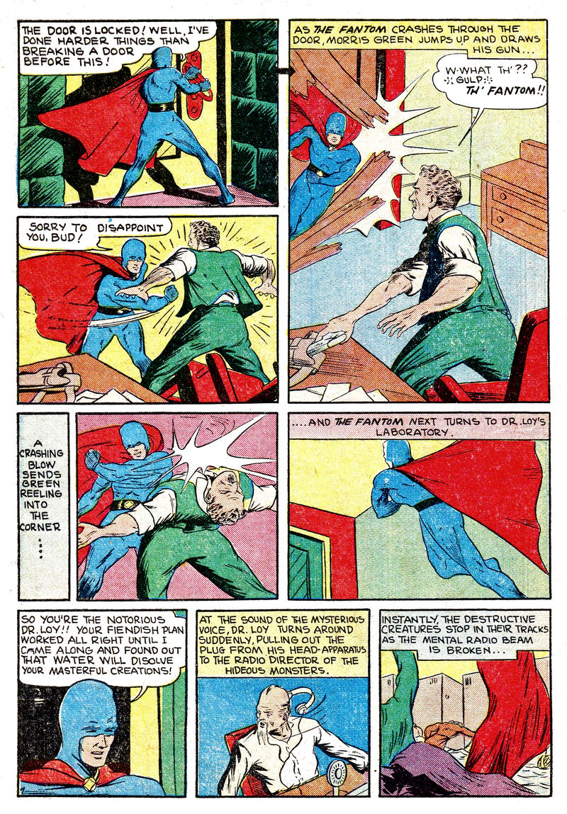 Pappy's Golden Age Comics Blogzine: Number 2403: The phantom Fantoman