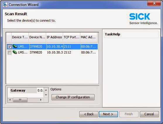 Merubah IP Device LADAR SICK LMS 151 Dengan SOPAS Engineering Tool ...