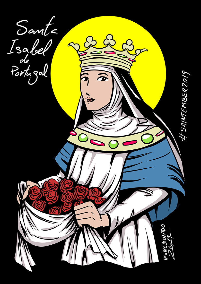 M.REDONDO- Comics: *Saintember 2019 - Santa Isabel de Portugal. By ...