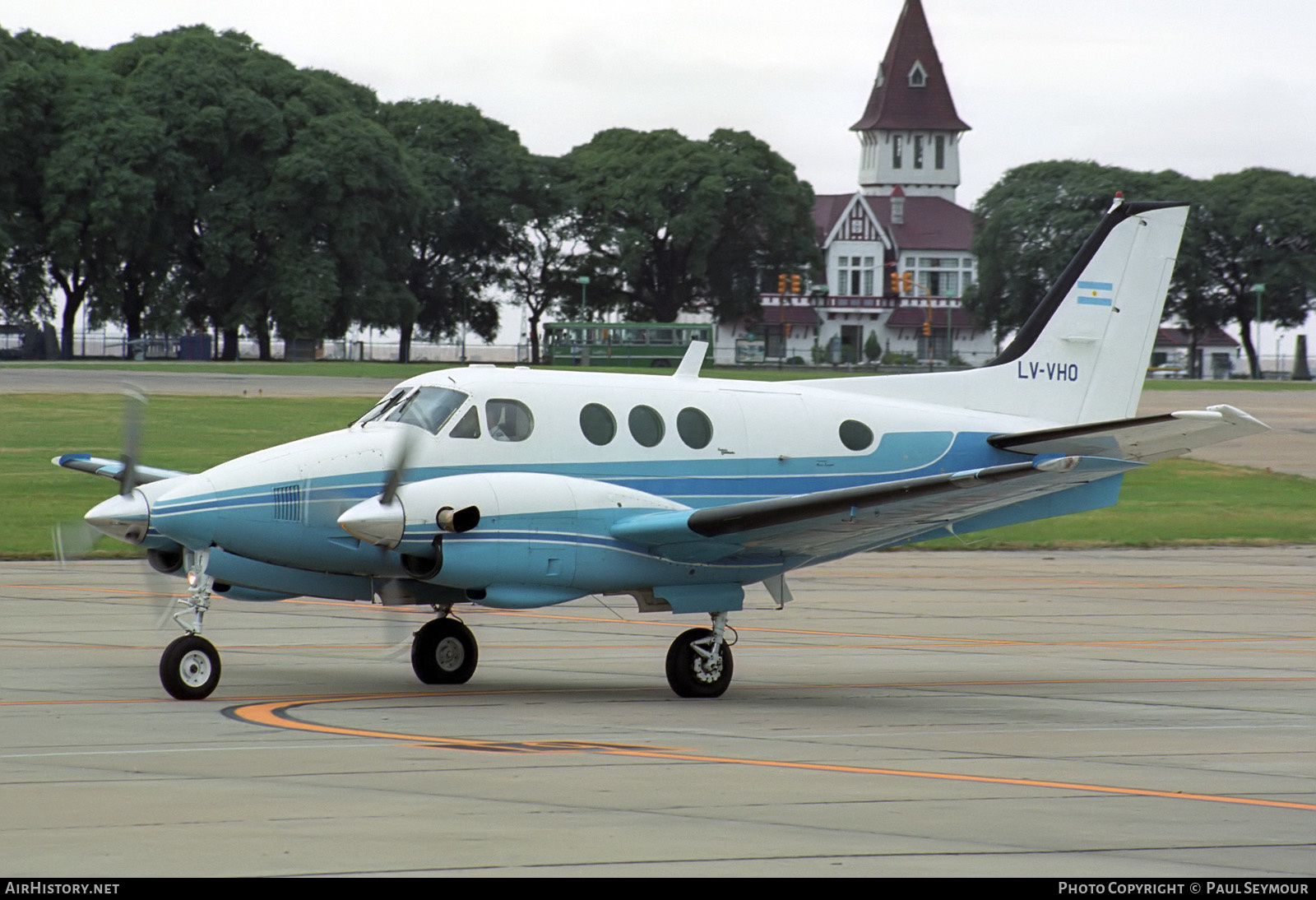 Historias Individuales: LV-VHO Beech B90 King Air c/n LJ-428