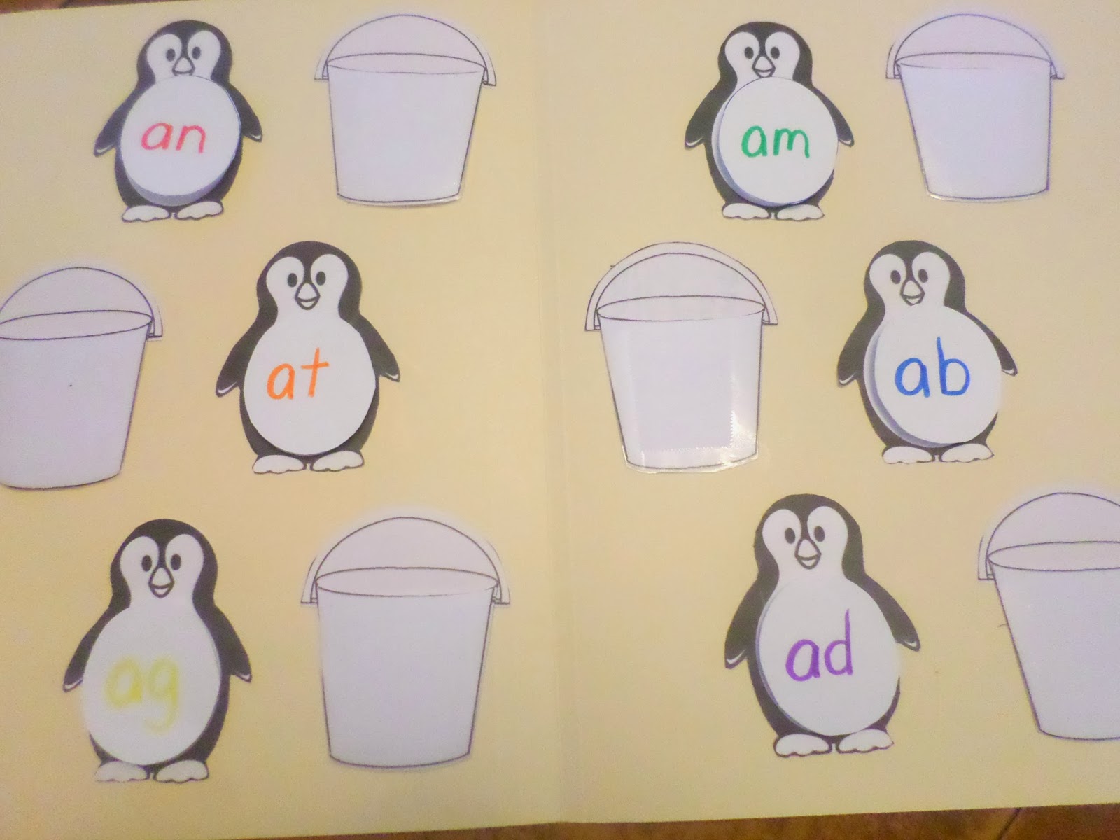 Tots and Me... Growing Up Together: Penguin File Folder Learning Activities