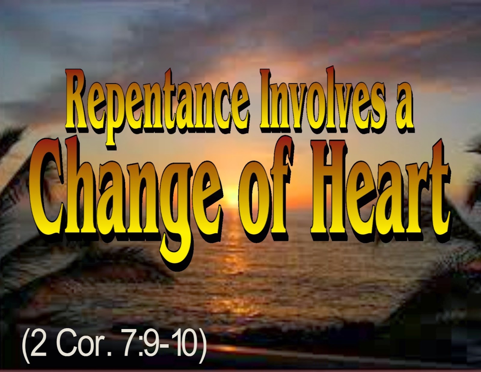MaxEvangel: A Definition of Repentance!