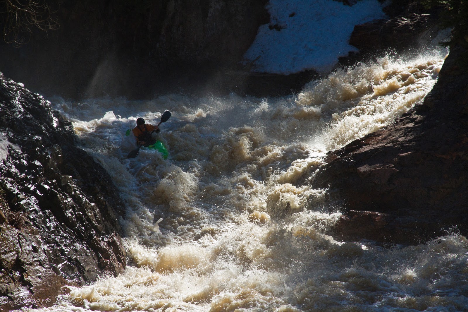 Where Is Baer ? : Icebergs and mile long slides, Split Rock River, MN ...