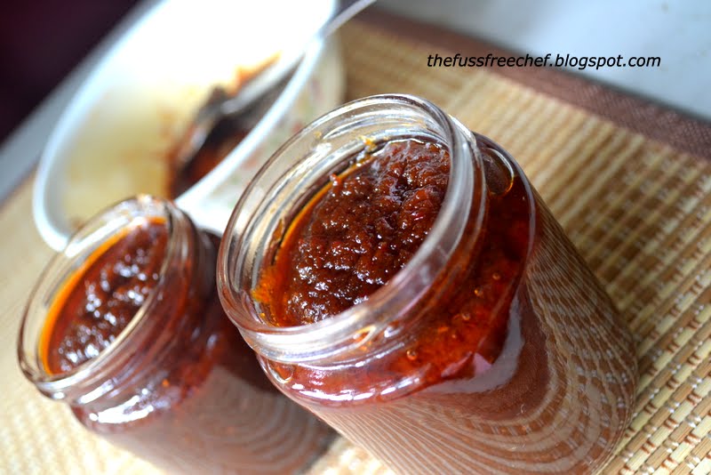 the FUSS FREE chef: Sweet Sambal Tumis