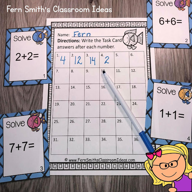 Do You Need Some Adorable Addition and Subtraction Task Cards to ...