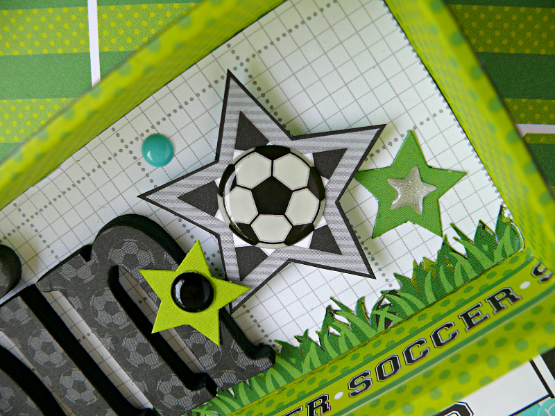 Doodlebug Design Inc Blog: Goal! Collection: Soccer Shadow Box by ...