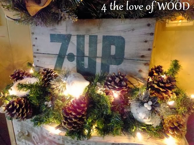 4 the love of wood: THE 7-UP CHRISTMAS TREE