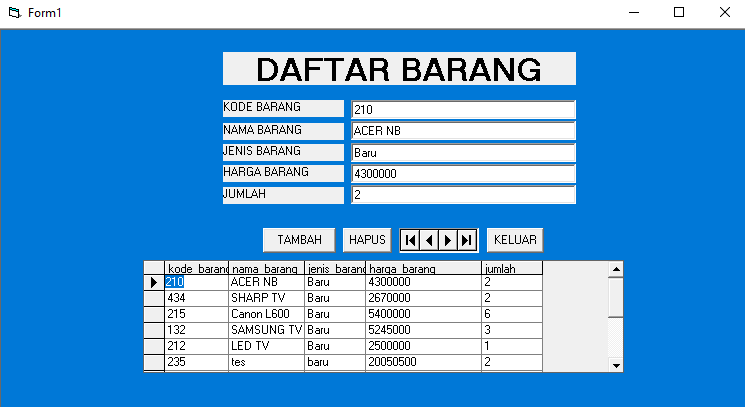 Contoh program vb dengan database mysql - milesgost Contoh program vb dengan database mysql - milesgost