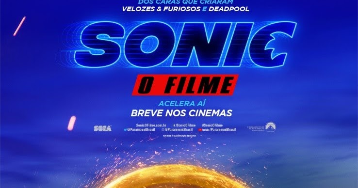 Cinema no Escurinho: "Sonic - O Filme" ganha primeiro trailer e cartaz ...
