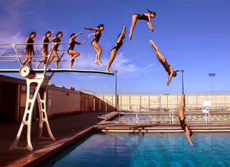 swimming pool: CLAVADOS