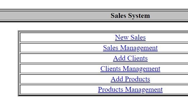 Simple Sale System - PHP and MySQL