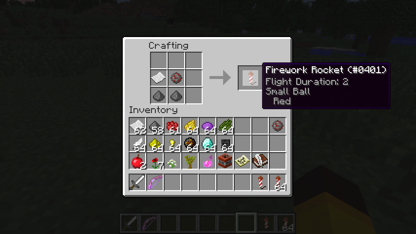 Across the Map: Crafting Guide: Fireworks!