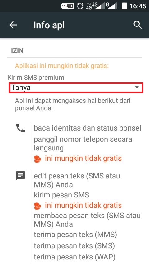 Cara Mengatasi HP Android Tidak Bisa Kirim SMS Premium