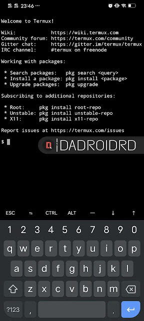 Cara menjalankan CMD / Terminal di Smartphone Android | DADROIDRD