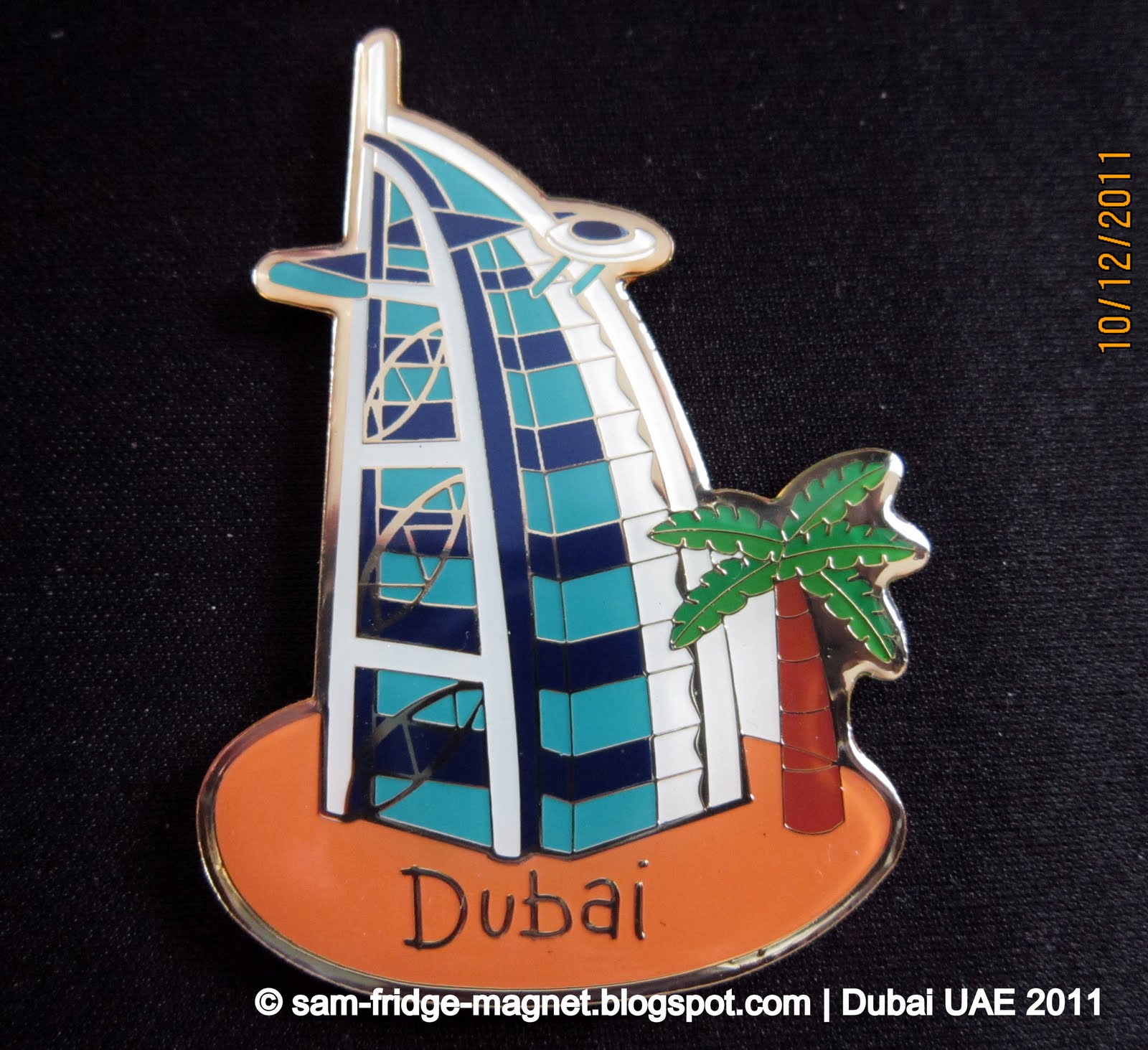 My Fridge Magnets Collection: United Arab Emirates