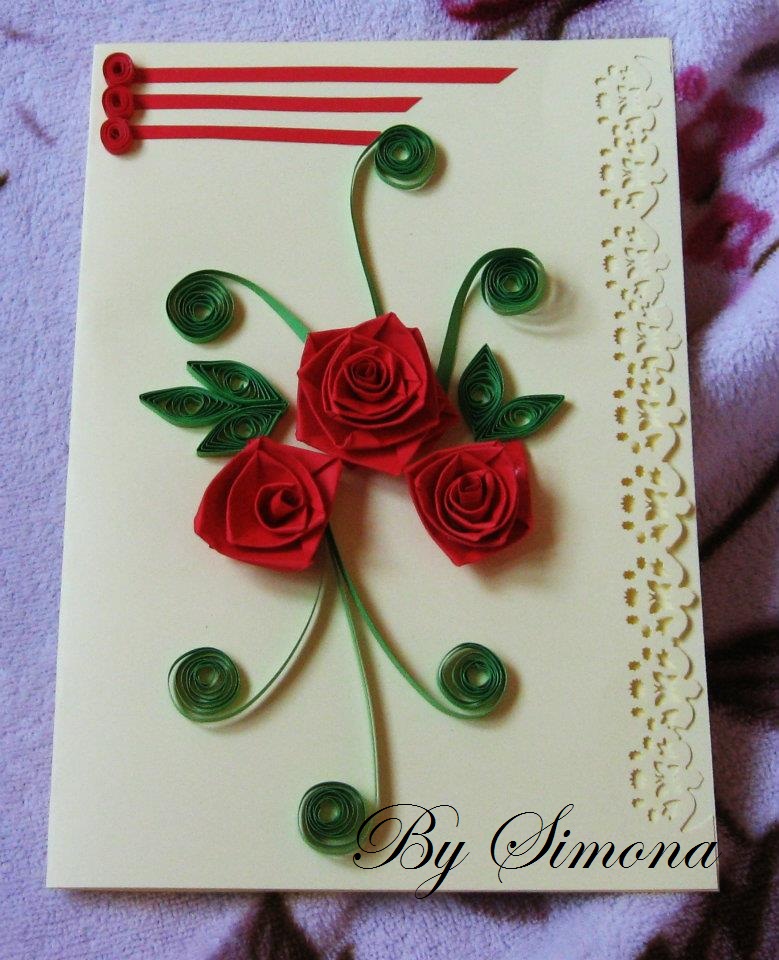 Felicitari si Tablouri Quilling