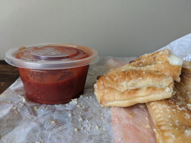 Review: Little Caesars - Stuffed Crazy Bread | Brand Eating