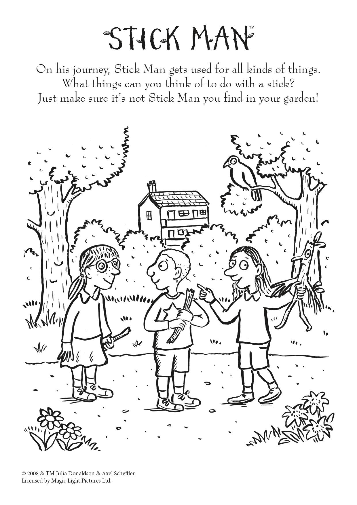 Los colores de Helena: Storytelling: Stick man (by Julia Donaldson and ...