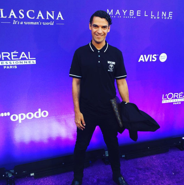 Michael Dierks : Michael Dierks auf der Mercedes Benz Fashion Week 2016