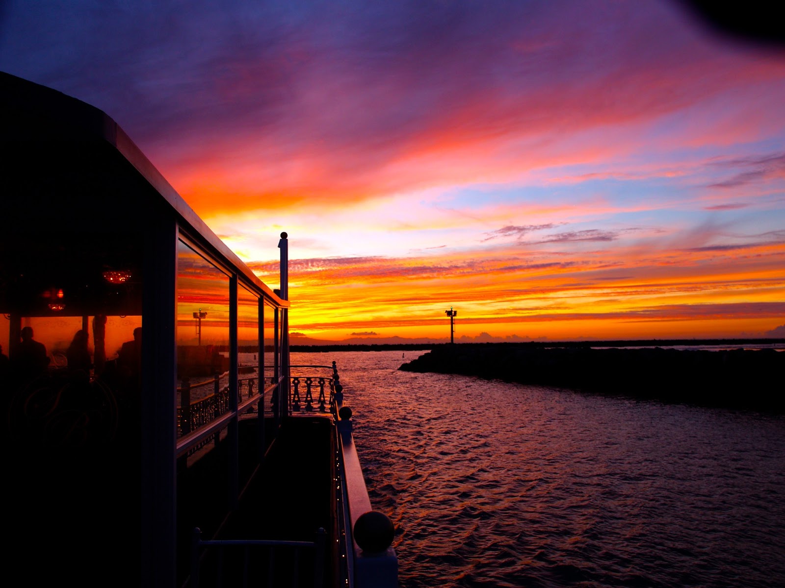 Life in Pictures: Sunset, Oxnard Harbor, December 2012