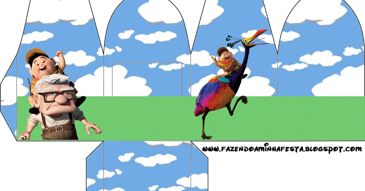 Up Movie Party: Free Printable Boxes. - Oh My Fiesta! in english