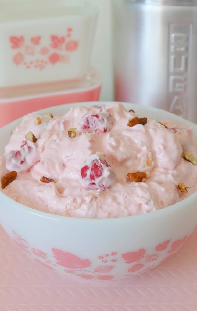 Easy Pink Cherry Fluff Salad Recipe