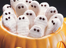 Cute Food For Kids?: 48 Edible Ghost Craft ideas for Halloween